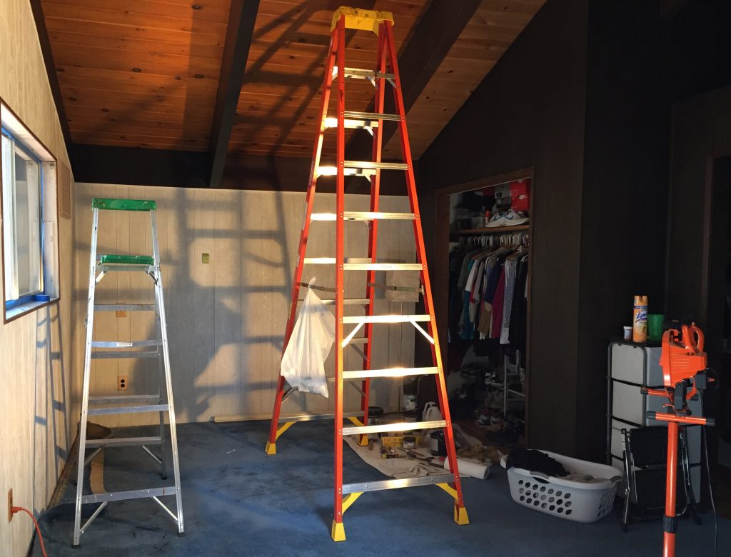 I'm so 'nluv' with water-based Stains! - South Lake Tahoe faux finish ...